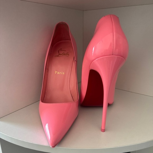 Christian Louboutin | Shoes | Christian Louboutin Pink So Kate Heels ...